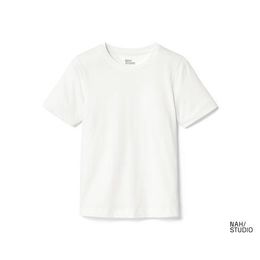 Tchibo NAH/STUDIO T-Shirt mit Print | Bio-Baumwolle - Dark Print - Gr.: XS
