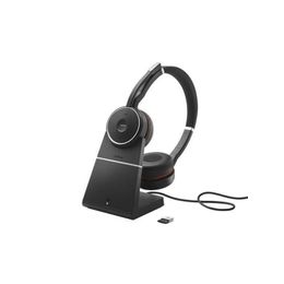 Jabra Evolve 75 SE MS Stereo w/ Charging Stand