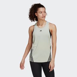 adidas Performance Große Größen: Tanktop, grün-schwarz, Gr.M