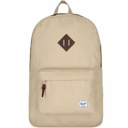 HERSCHEL Heritage Rucksack 47 cm Laptopfach light taupe/chicory coffee