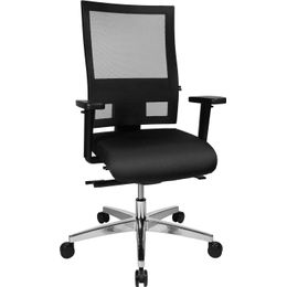 Bürostuhl Topstar "Sitness 60" Stühle schwarz (schwarz, schwarz) Drehstühle