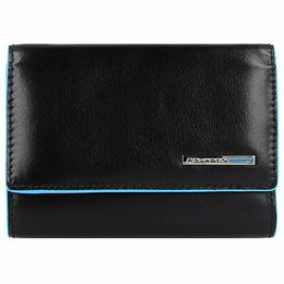 Piquadro Blue Square Geldbörse RFID Leder 12 cm black