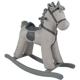 KNORRTOYS® Schaukelpferd Grey Horse, mit Sound, grau