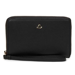 Lancaster Geldbörse Wallet City Philos, aus Leder, schwarz