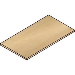 C+P CP Abdeckplatte königsahorn 80,0 x 42,0 x 2,5 cm