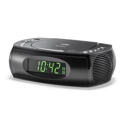 Kärcher Karcher UR 1308 Uhrenradio (Radiowecker mit CD Player und UKW Radio – Wecker mit Dual-Alarm)