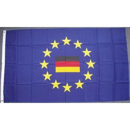 flaggenmeer Flagge Europa mit Deutschlandflagge 80 g/m²