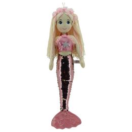 Sweety-Toys Meerjungfrauenpuppe Sweety Toys 11889 Stoffpuppe Meerjungfrau Plüschtier Prinzessin 70 cm rosa