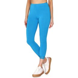 Merry Style Leggings Damen 7/8 Hose mit Spitze MS10-342 (1-tlg) aus Viskose