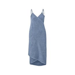 Tchibo Handtuch-Kleid - Blau - 100% Baumwolle