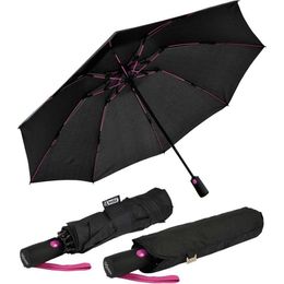 iX-brella Taschenregenschirm Reverse umgekehrt öffnender Fiberglas-Automatikschirm