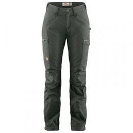 Fjällräven Fjällräven - Women's Kaipak Trousers Curved - Trekkinghose Gr 48 - Fixed Length grau