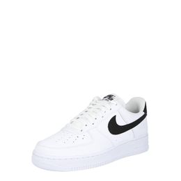 Nike Sportswear Sneaker 'AIR FORCE 1 07' Herren Größe 42.5 schwarz / weiß