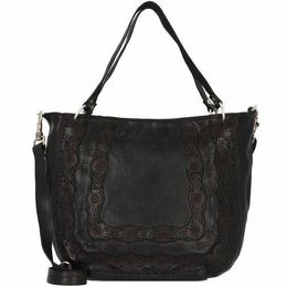 Campomaggi Shopper Tasche Leder 40 cm nero