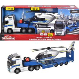Majorette FH-16 Police Truck + Helicopter