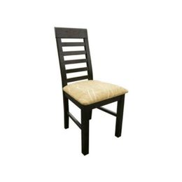 JVmoebel Esszimmerstuhl, Set 4x Sessel Stuhl Designer Holz Textil Polster Stühle Gastro