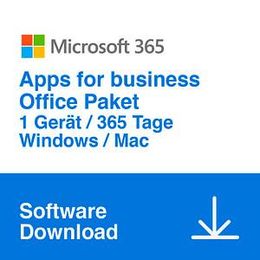 Microsoft 365 Apps for Business Office-Paket Vollversion (Download-Link)