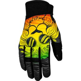 Rusty Stitches Clyde V2 Rasta, Handschuhe
