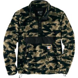 Carhartt Relaxed Fit Duck Camo, Fleece-Pullover