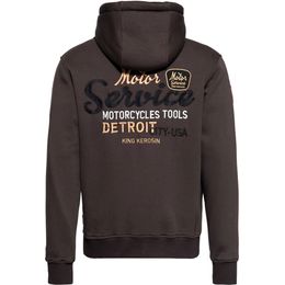 King Kerosin Motor Gear - Detroit Motor Service, Kapuzenjacke