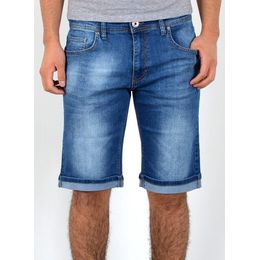ESRA Jeansshorts A360 Herren Jeans Shorts Hose