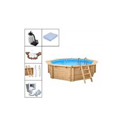 Holzpool - Set Evolution Rund 440 x 136 cm Evolution Basic Set