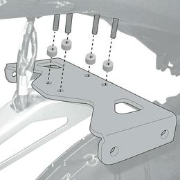 Givi 1152KIT f&uuml;r Honda CB500F, Montagekit