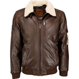 Top Gun Rafel, Lederjacke