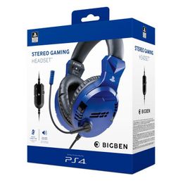 BigBen Interactive PS4/PS5 Gaming Headset V3 - Blue