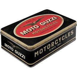 Nostalgic Art Moto Guzzi - Logo Motorcycles, Vorratsdose Flach