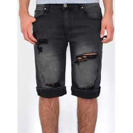 ESRA Jeansshorts A373 Herren Jeans Shorts Hose