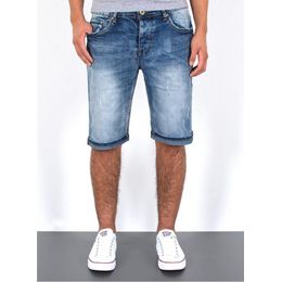 ESRA Jeansshorts A360 Herren Jeans Shorts Hose