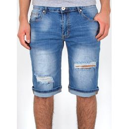 ESRA Jeansshorts A363 Herren Jeans Shorts Hose