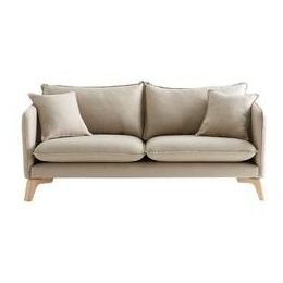 Miliboo Umweltfreundliches 3-Sitzer-Sofa aus natürlichem Recyclingstoff FOREST
