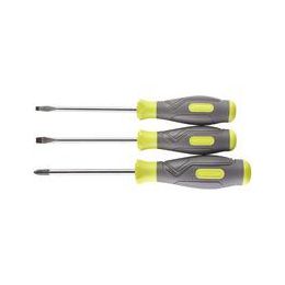 Ryobi Schraubendreher-Set RSD1PH2S, 3-teilig gr&uuml;n/grau, 1x PH2 / 1x SL5,5 / 1x SL4