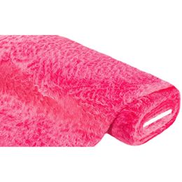 buttinette Plüschstoff, pink