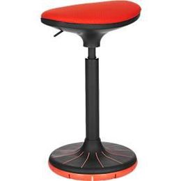 Schäfer Shop Schäfer Shop Genius Steh-/Sitzhilfe SSI PROLINE P 3-D, ergonomisch, patentierte Sohle, höhenverstellbar, B 380 x T 320 x H 570-790 mm, rot/schwarz-rot