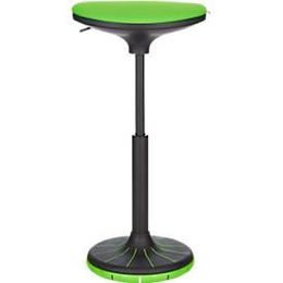 Schäfer Shop Schäfer Shop Genius Steh-/Sitzhilfe SSI PROLINE P 3-D, ergonomisch, patentierte Sohle, höhenverstellbar, B 380 x T 320 x H 570-790 mm, grün/schwarz-grün