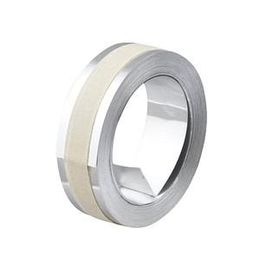 Dymo Metallprägeband RHINO 31000, 12 mm weiß auf silber