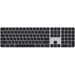 Apple Magic Keyboard mit Touch ID und Ziffernblock Apple-Tastatur, schwarz|silberfarben