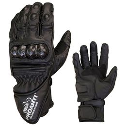 PROANTI Motorradhandschuhe, schwarz