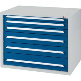 Wellker Schubladenschrank B7 800/6, Teilauszug