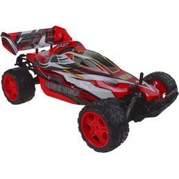 habeig Spielzeug-Rennwagen Gearbox RC Buggy 1:10 Rennwagen Hochgeschwindigkeitswagen 2.4 GHz Rot