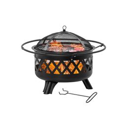 Outsunny Holzkohlegrill »Feuerstelle