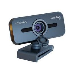Creative Live! Cam Sync V3, Webcam schwarz Max. Auflösung: Video: 2560x1440 Pixel Max. Bildrate: 30 fps Mikrofon: vorhanden Anschluss: 1x USB