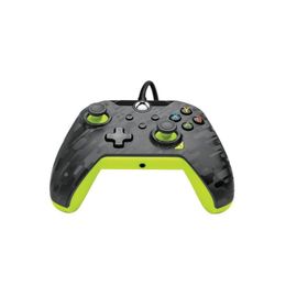 pdp Wired Controller - Electric Carbon & Yellow - Controller - Microsoft Xbox One