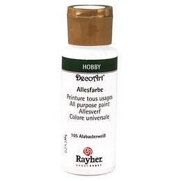 Rayher Allesfarbe Acrylfarben alabasterweiß 59,0 ml