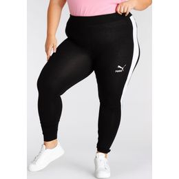 Puma Große Größen: Leggings, schwarz, Gr.44/46