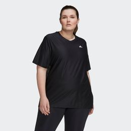 adidas Performance Große Größen: Laufshirt, schwarz, Gr.44/46