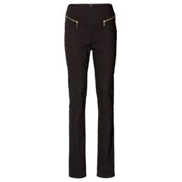 YESET Röhrenhose Damen Hose Röhre hoher Bund Jeans Chino Stretch schwarz Gr. 36 913689